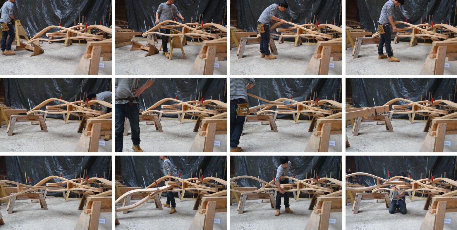 AA School of Architecture 2014 - Timber Seasoning Shelter